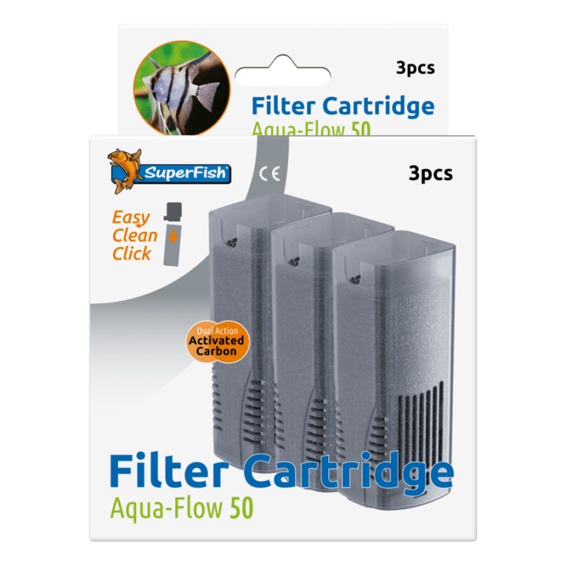 Superfish filter cartridge aqua flow 50 3 stuks | Your Aquahouse