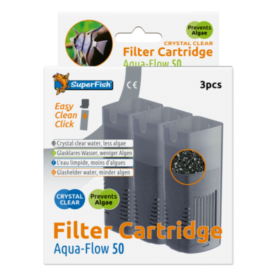 Superfish filter cartridge aqua flow 100/150 crystal clear 2 stuks ...