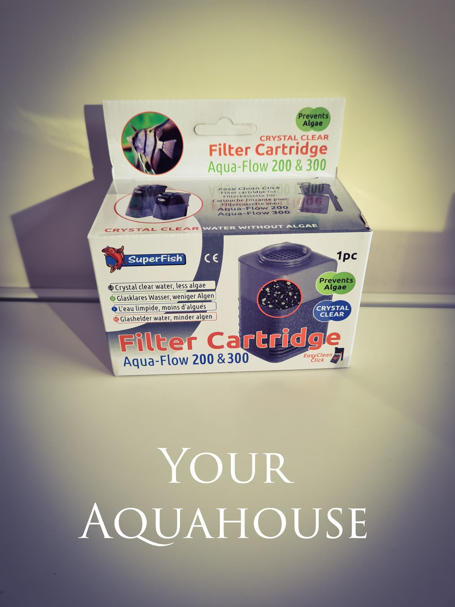 Superfish aquaflow 200/300 cartridge crytal clear 1 stuk | Your Aquahouse