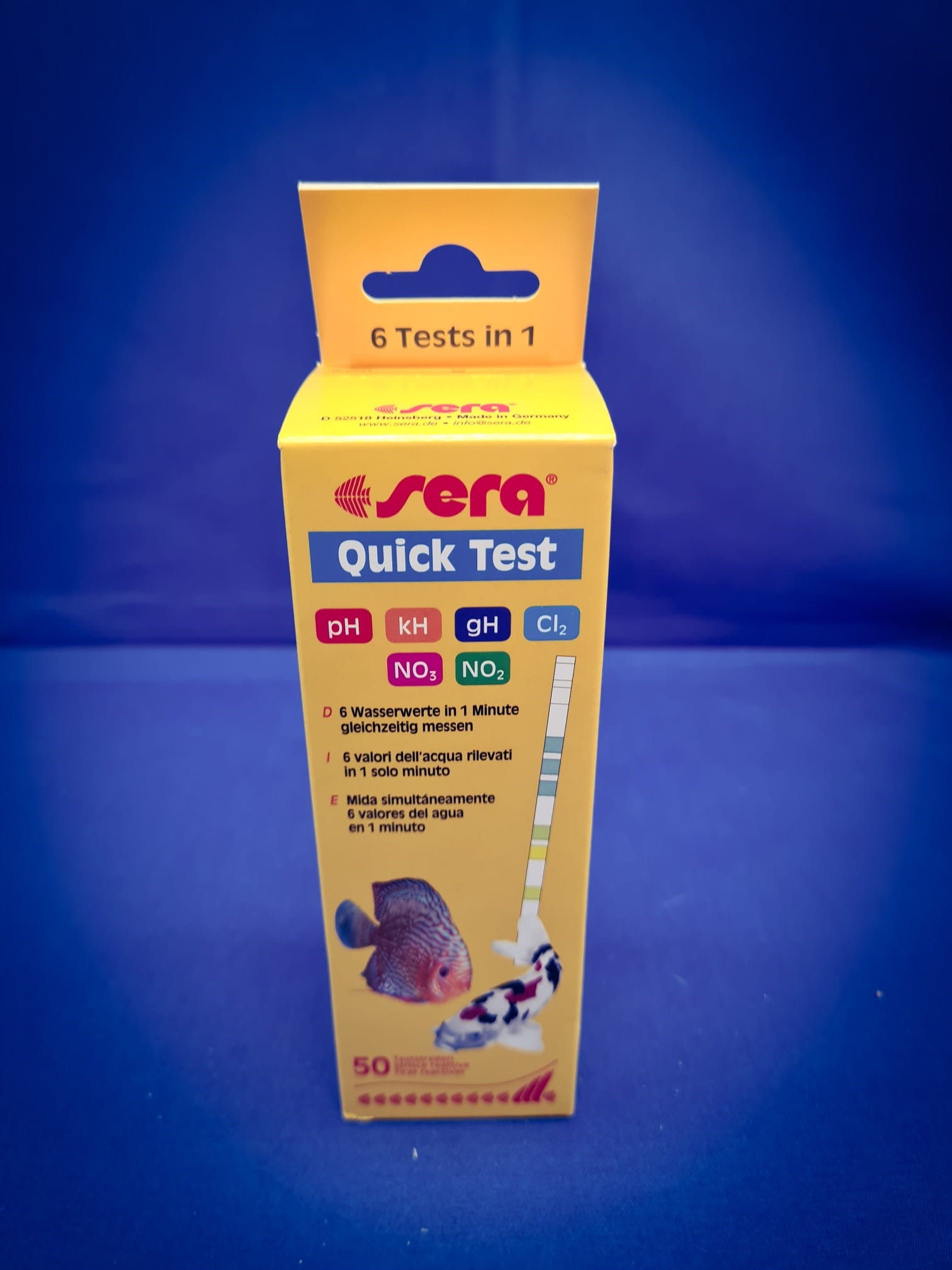 Sera quick test 6in1 | Your Aquahouse